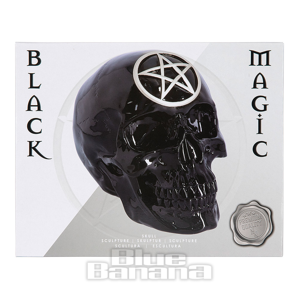 Nemesis Now Black Magic Skull Ornament | Gothic Homeware