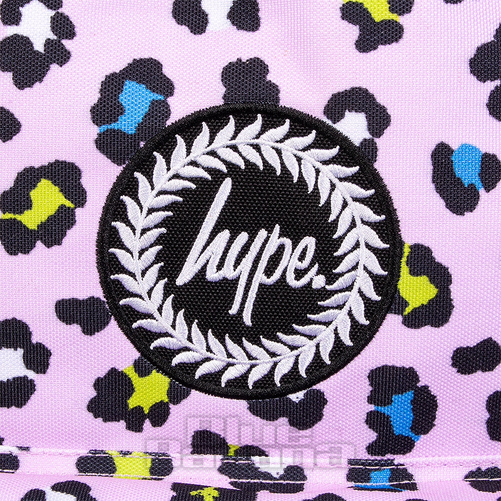 Hype Leopard Lilac Backpack | School Rucksack