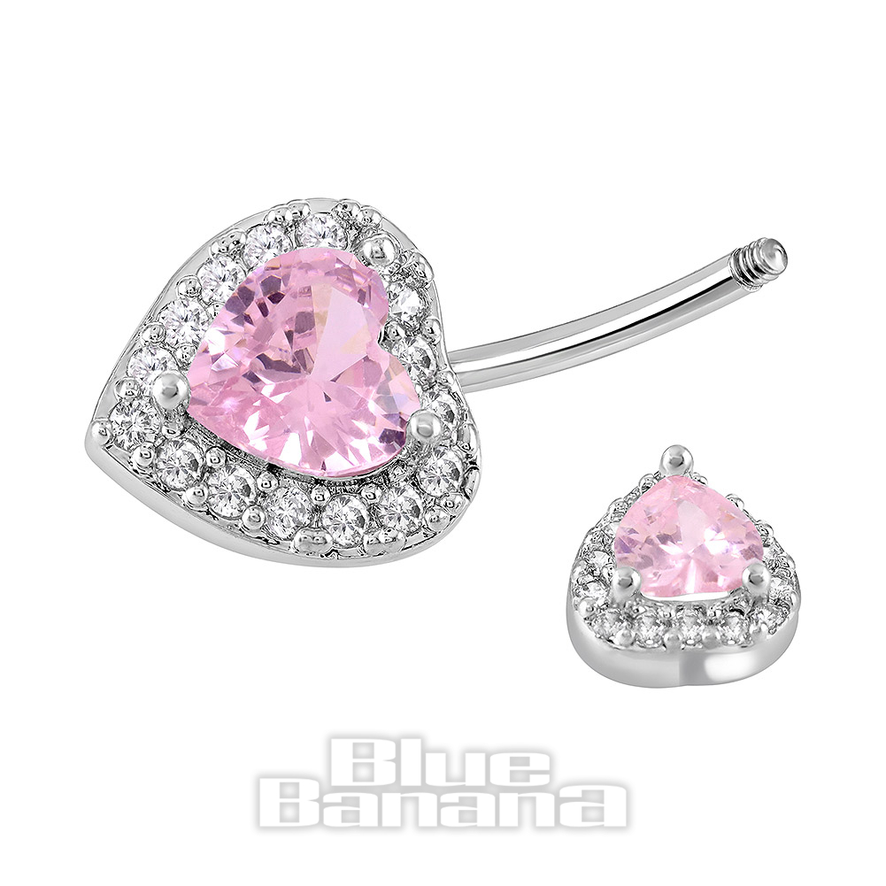 Blue Banana Polished Titanium 1.6 X 10Mm Externally Threaded Navel Bar ...