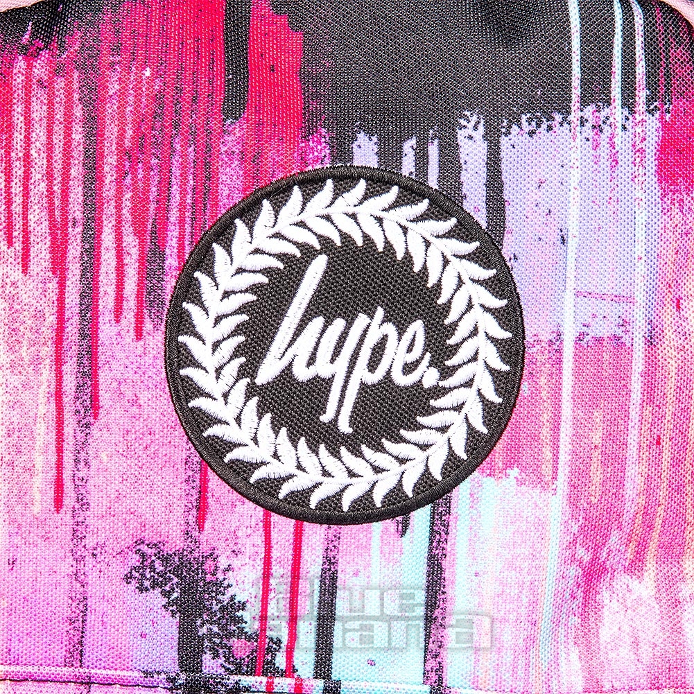 Hype Spray Paint Drip Backpack (Multicoloured) | Blue Banana