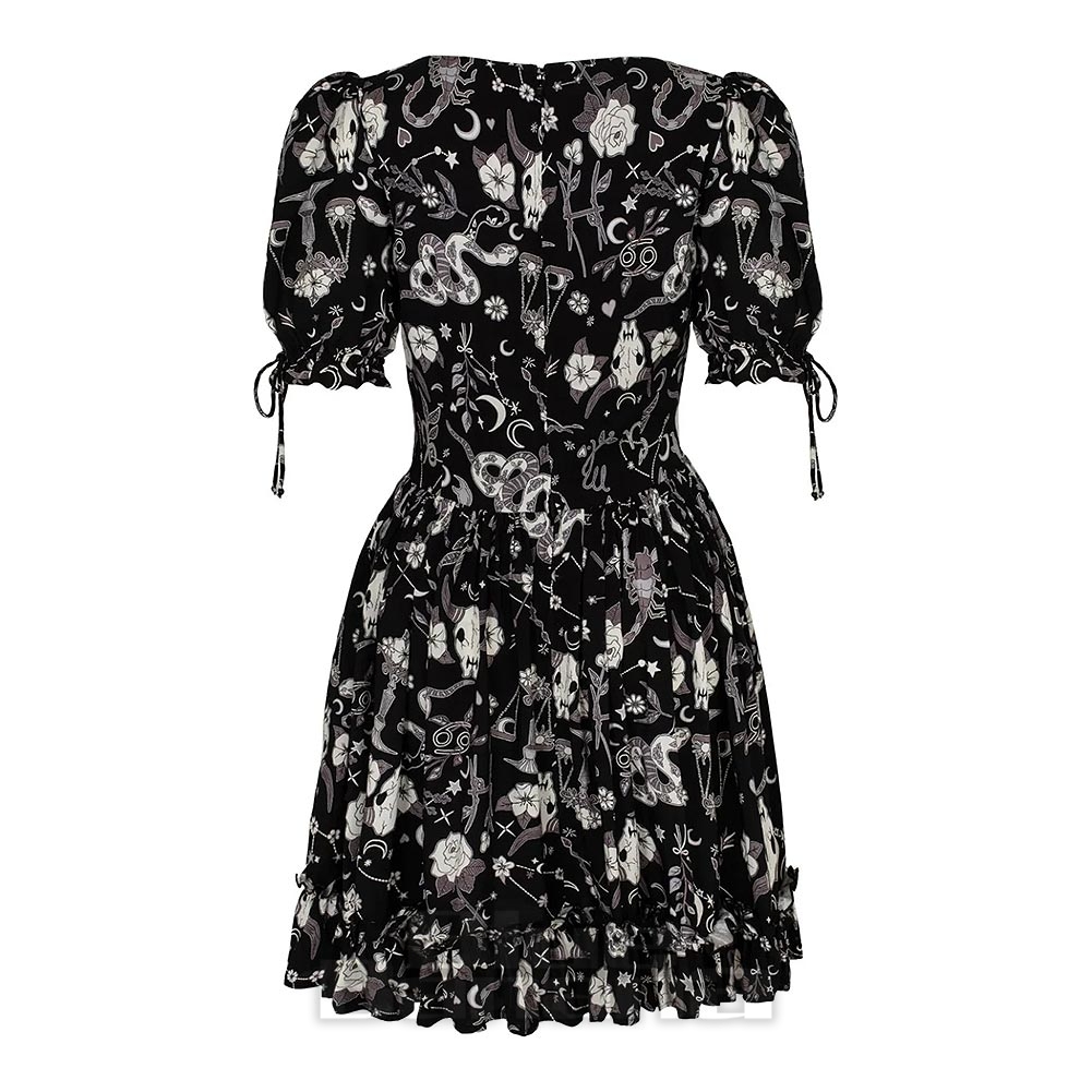 Hell Bunny Star Sign Mini Dress (Black) | Blue Banana