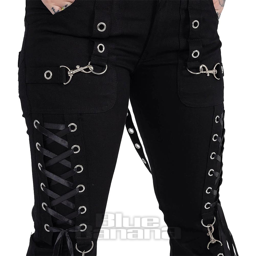 Poizen Industries Trinity Trousers (Black) | Blue Banana