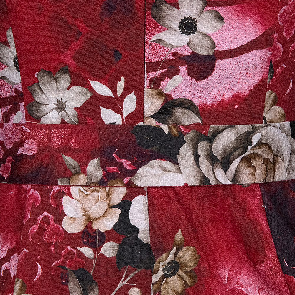 Bleeding Heart Red Floral Dress | Alternative Dresses