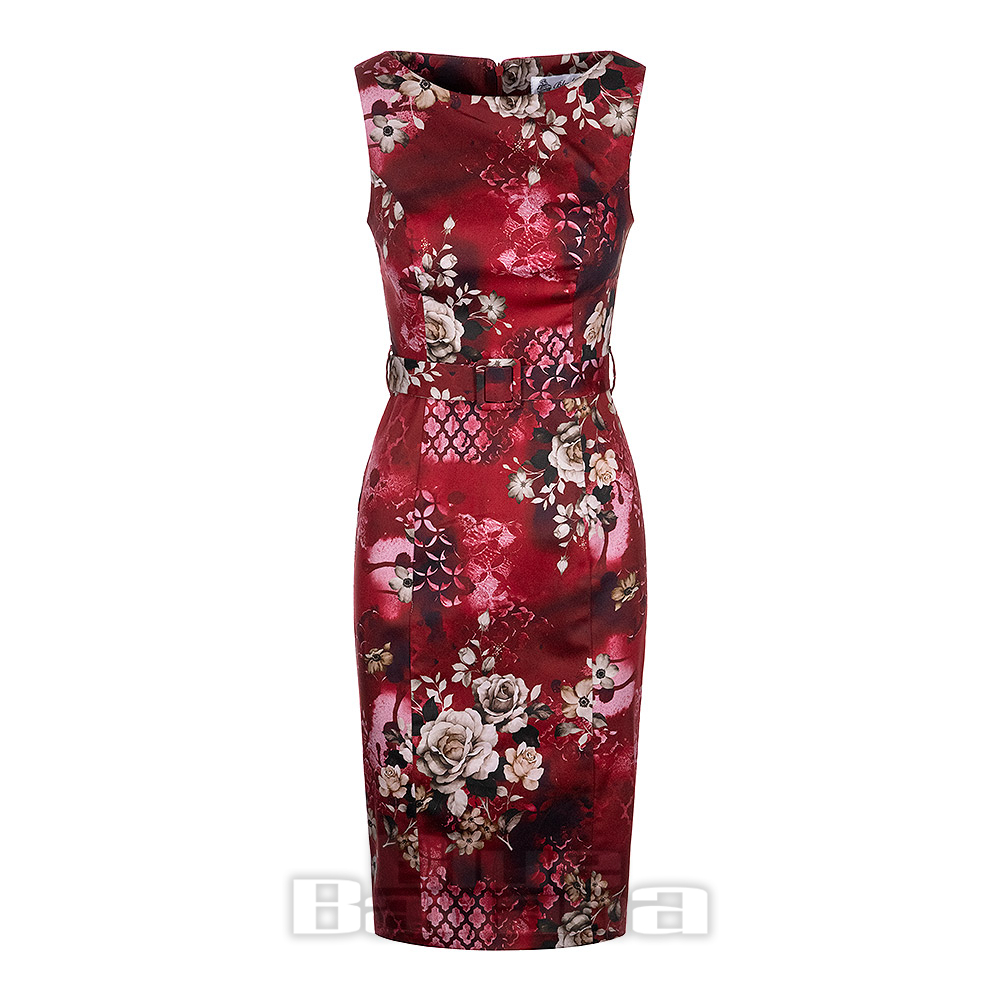 Bleeding Heart Red Floral Dress | Alternative Dresses
