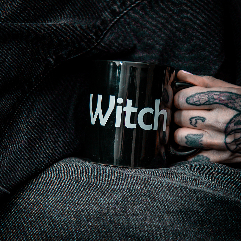 Blue Banana Witch Mug (Black) | Blue Banana