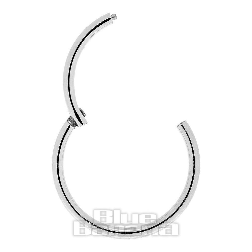 Surgical Steel 1.0mm Hinged Segment Ring | Piercing Jewellery