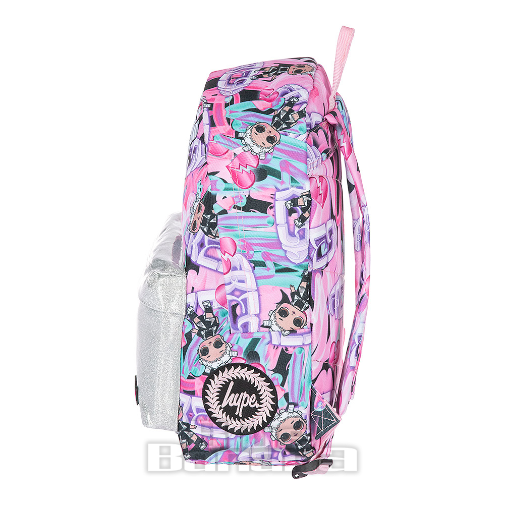 Hype L.O.L Surprise Pink Pastel Fresh Multicoloured Backpack |School ...
