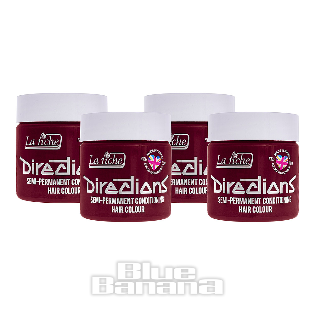 La Riche Directions Poppy Red Semi-Permanent Hair Dye Multipack