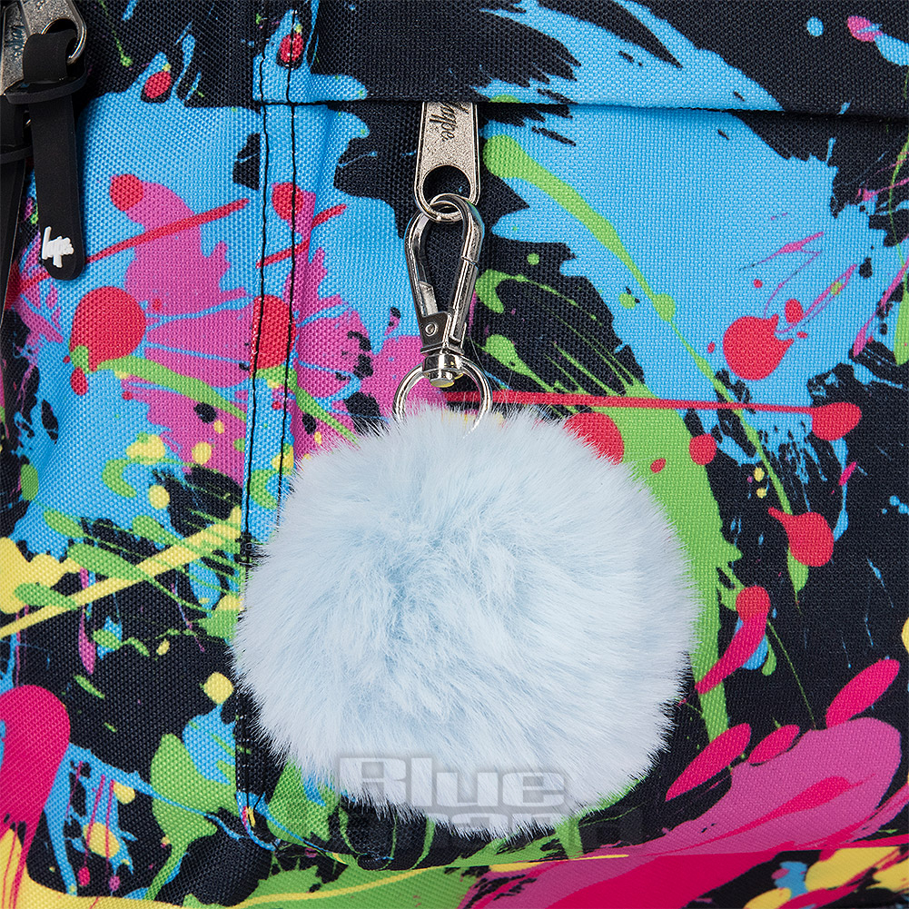 Hype Rainbow Paint Splat Blue Backpack |School Rucksack