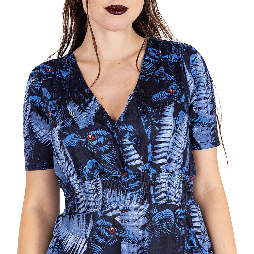 Innocent Crow Fern Dress (Multicoloured) | Blue Banana