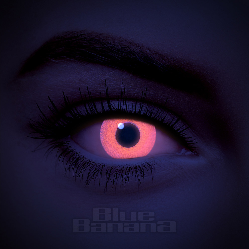 Orange UV Eye colored Contact Lenses (Daily) | colored Lenses