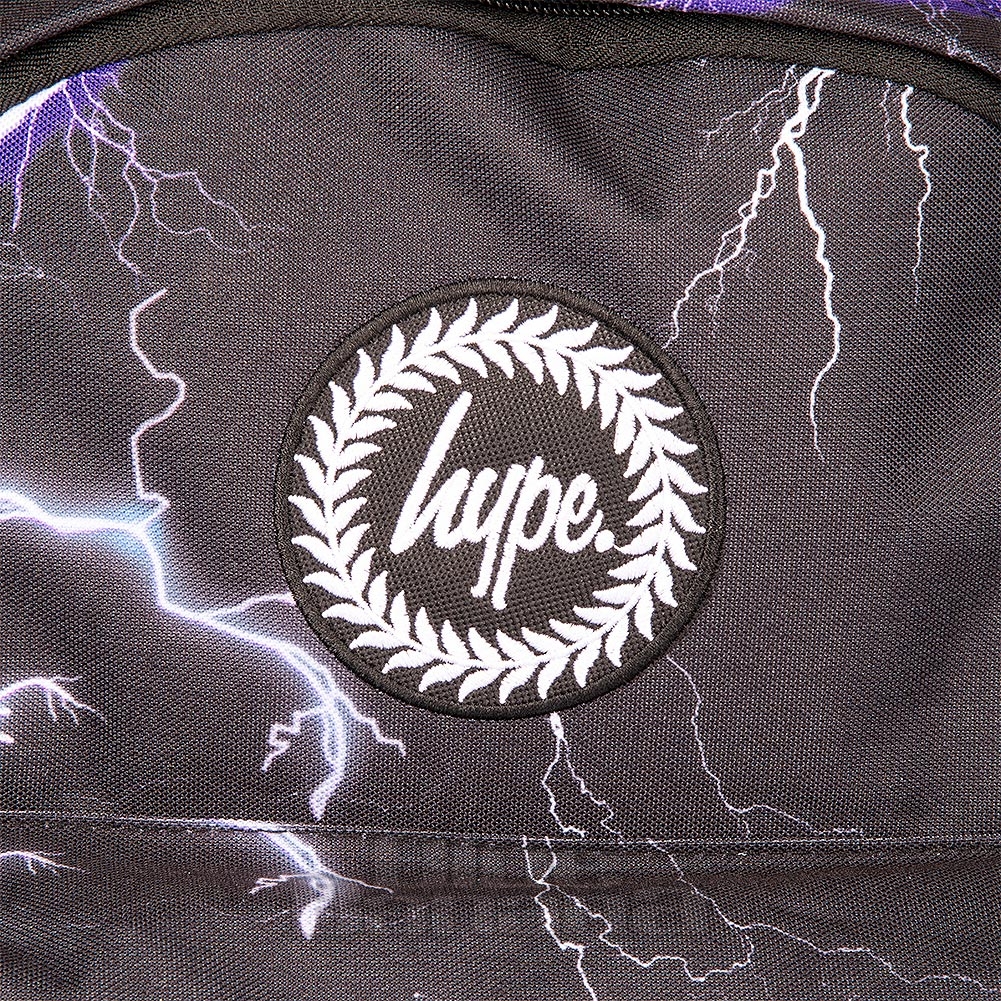 Hype Lightning Backpack, Cool School Rucksack, Colourful Bag