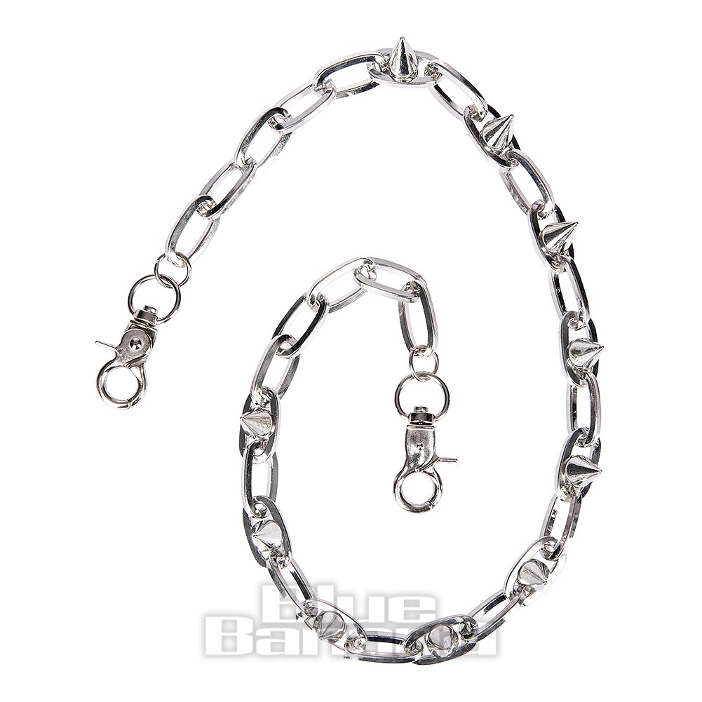 Spikes Chain (Silver) | Blue Banana