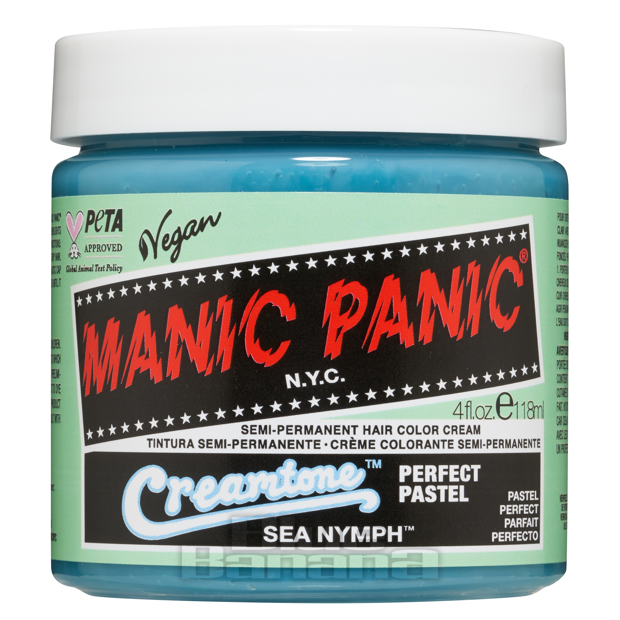 Manic Panic Sea Nymph Semi Permanent Creamtones Perfect Pastel Hair Dye ...
