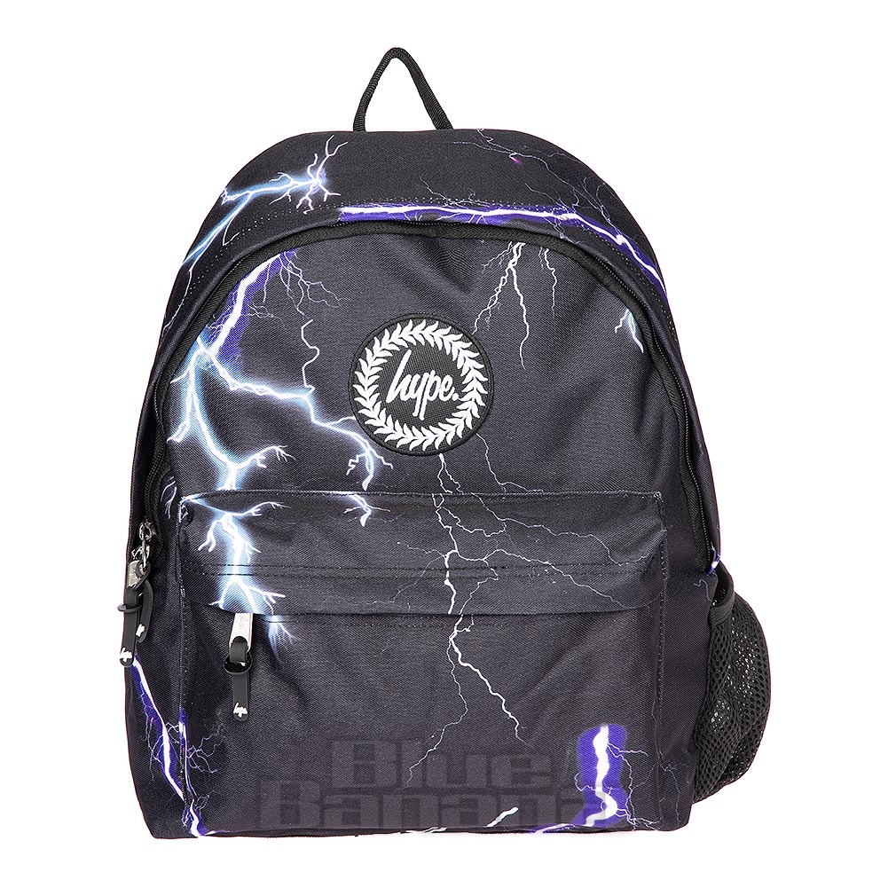 Hype Lightning Backpack, Cool School Rucksack, Colourful Bag
