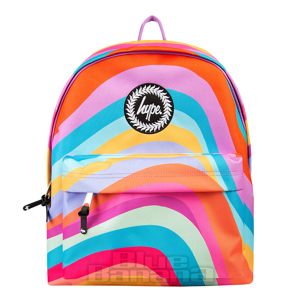 Hype Wavey Rainbow Backpack | Multicoloured School Bag