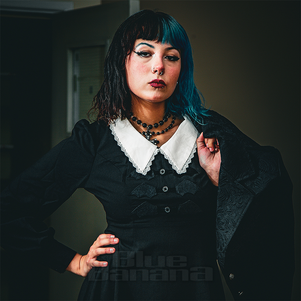 Hell Bunny Batilda Mini Dress (Black) | Blue Banana