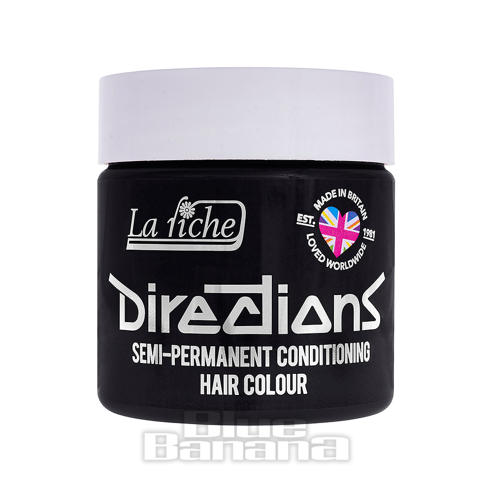 La Riche Directions Ebony Black Hair Dye | Semi Permanent Vegan Colour