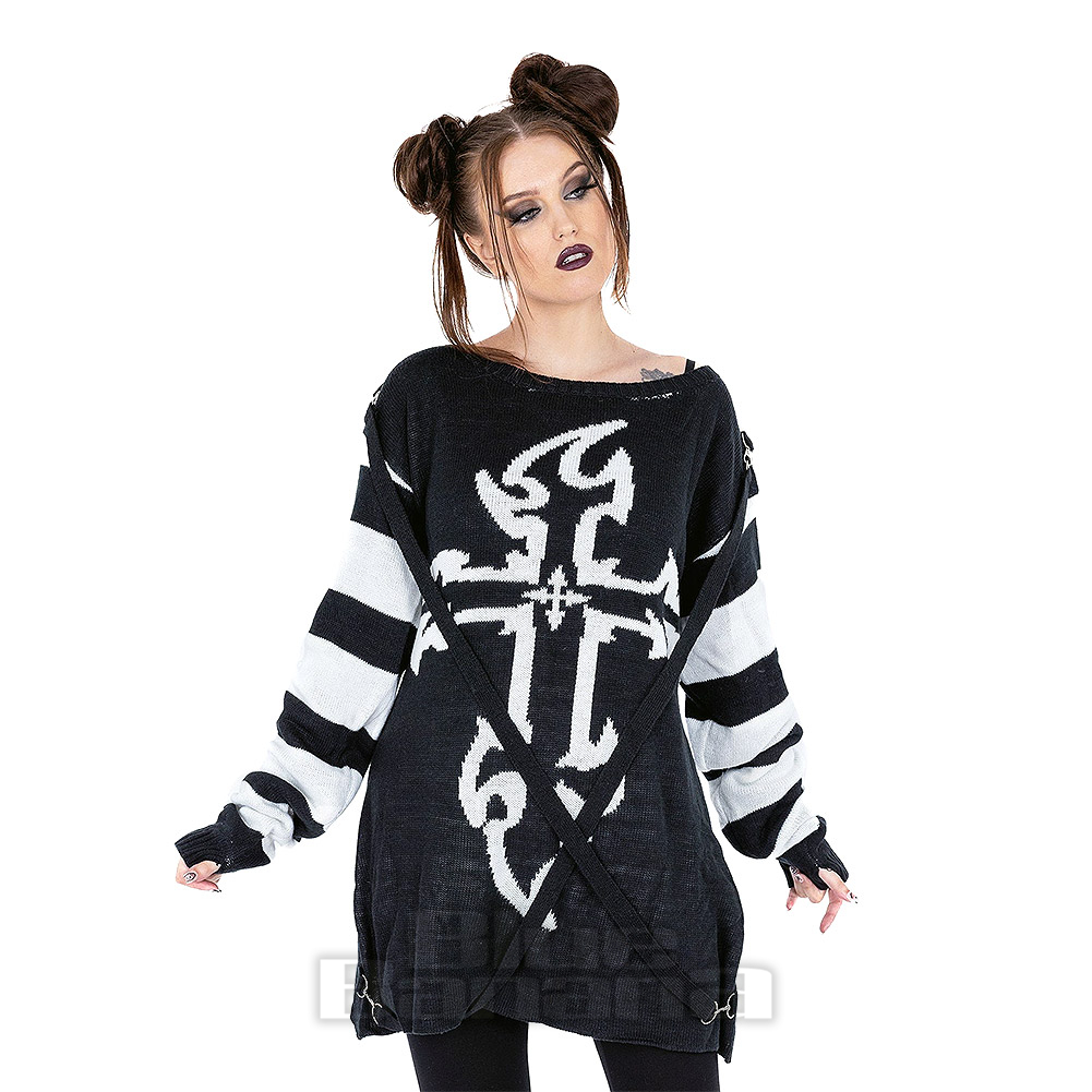 Heartless Lilith Jumper | Gothic Winter Sweaters