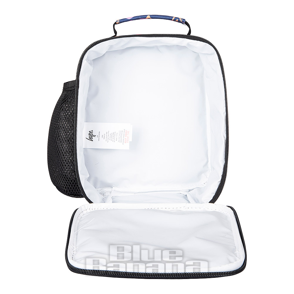 Hype Heart Drips Lunchbox Navy | School Bag