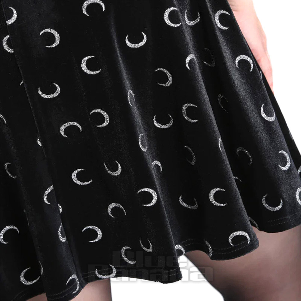 Hell Bunny Misty Moon Skirt | Gothic Skirt