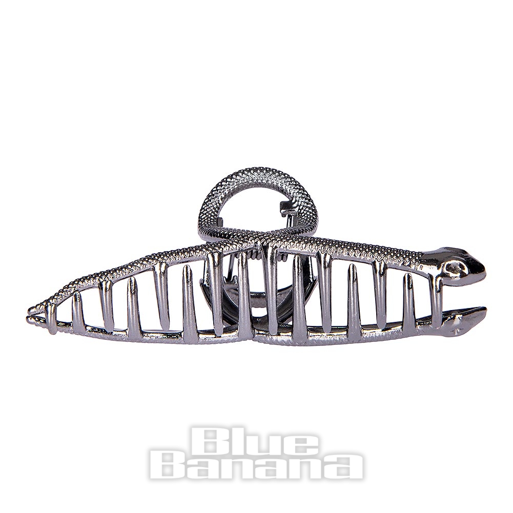 Blue Banana Mini Snake Hair Clip (Black) | Blue Banana