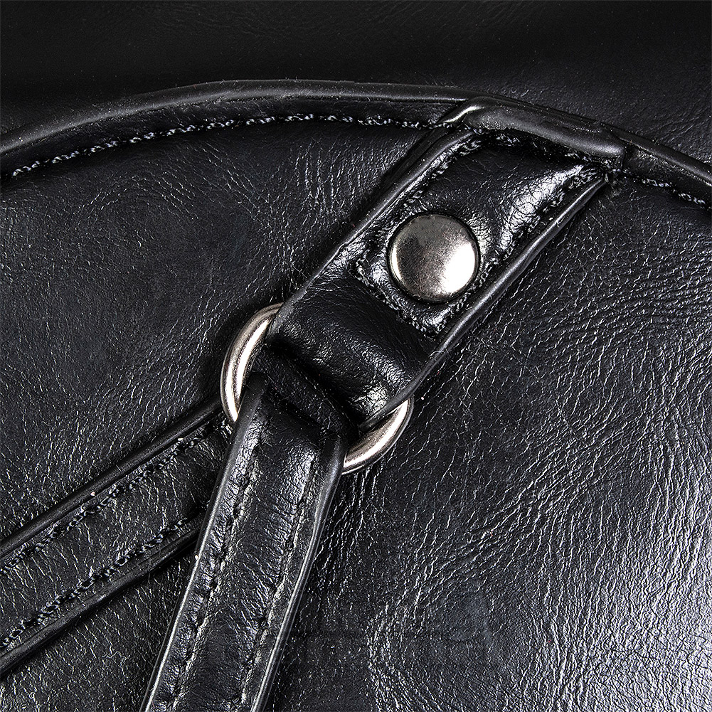 Banned Black Pentagram Heart Backpack | Blue Banana UK