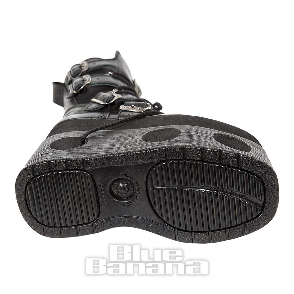 New Rock M.373-S30 Metallic Space Platform Boots | UK Supplier