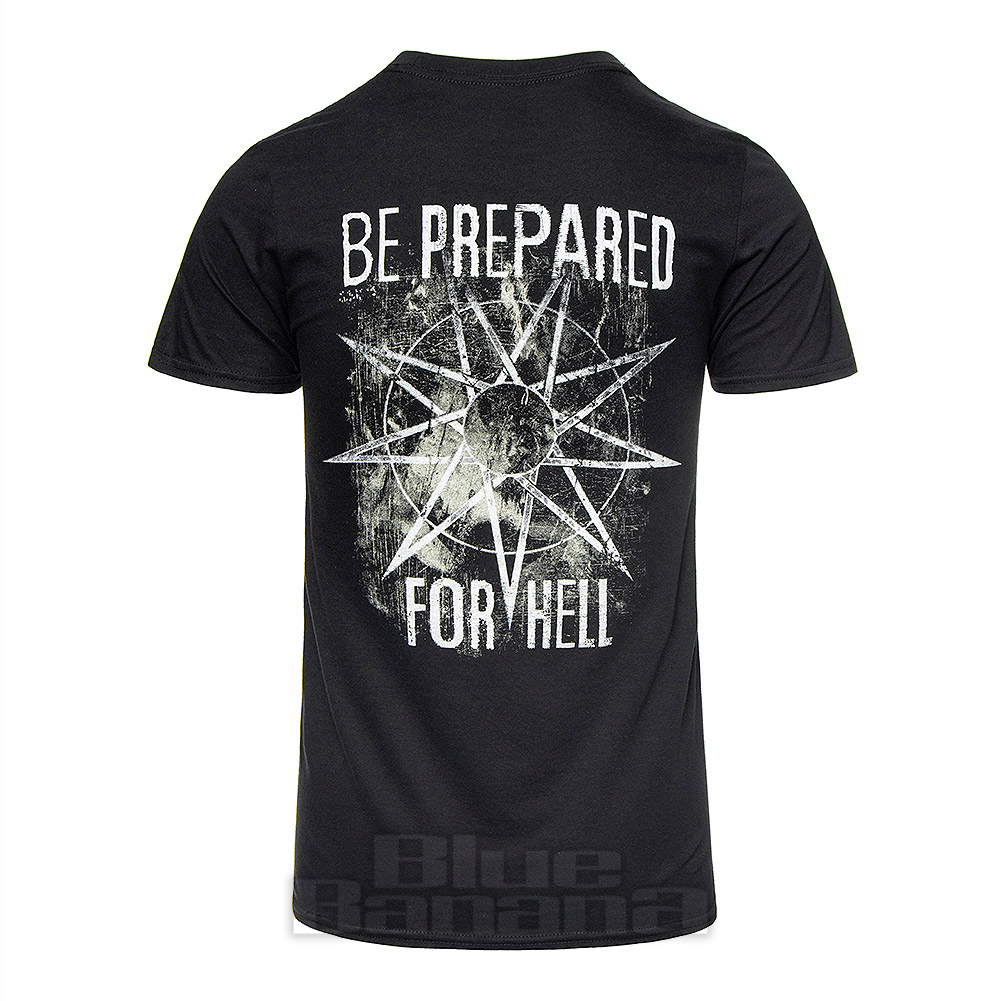 Official Slipknot Skull Group Black T Shirt, Metal Band Merch