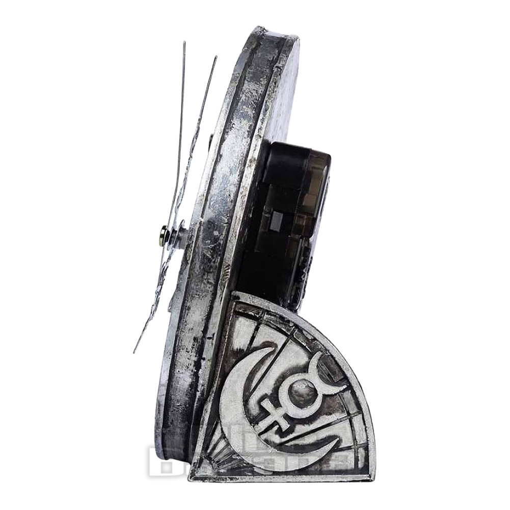 Alchemy Gothic Wiccan Desk Clock | Witch Pagan Home Ornament