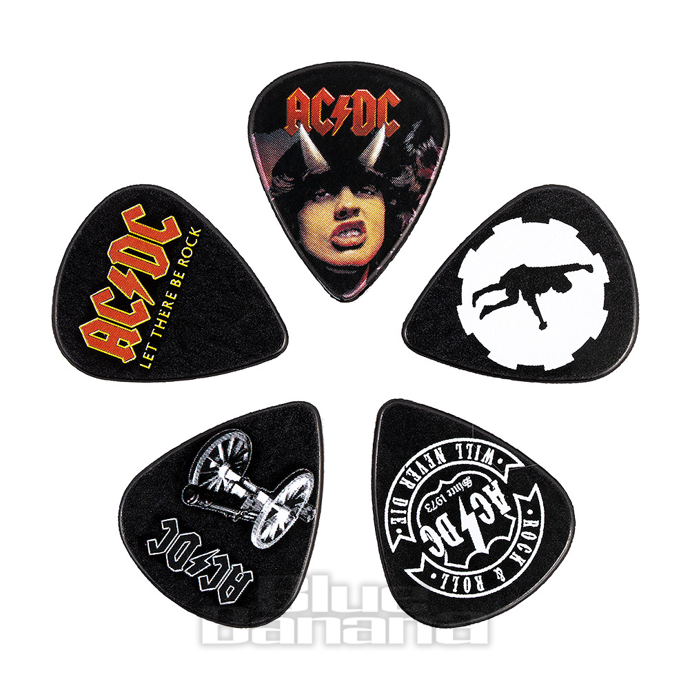 AC/DC Guitar Pick Plectrum Gift Set | Official Band Merchandise