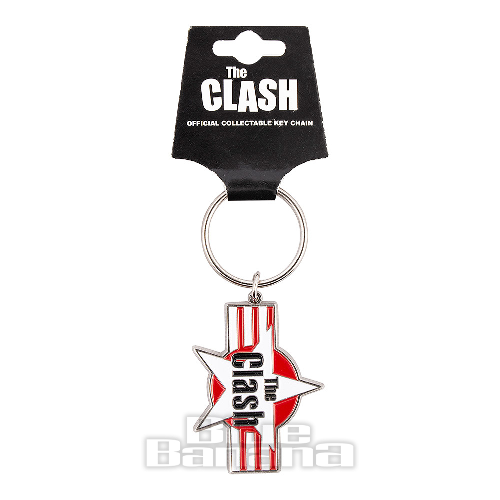 Official The Clash Keyring, Band Merchandise Accessory