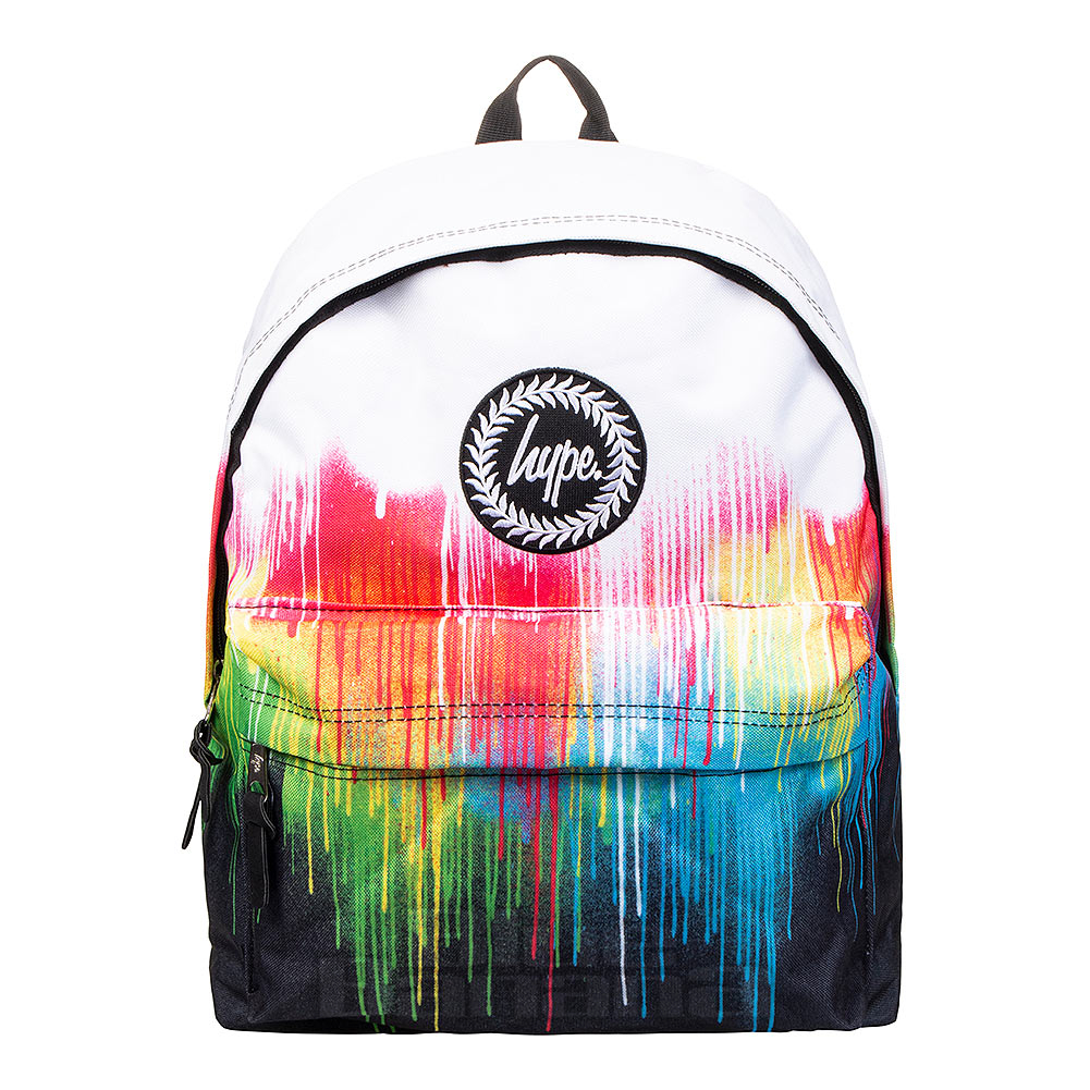 Hype Multi Drips Backpack | School Bags & Rucksacks
