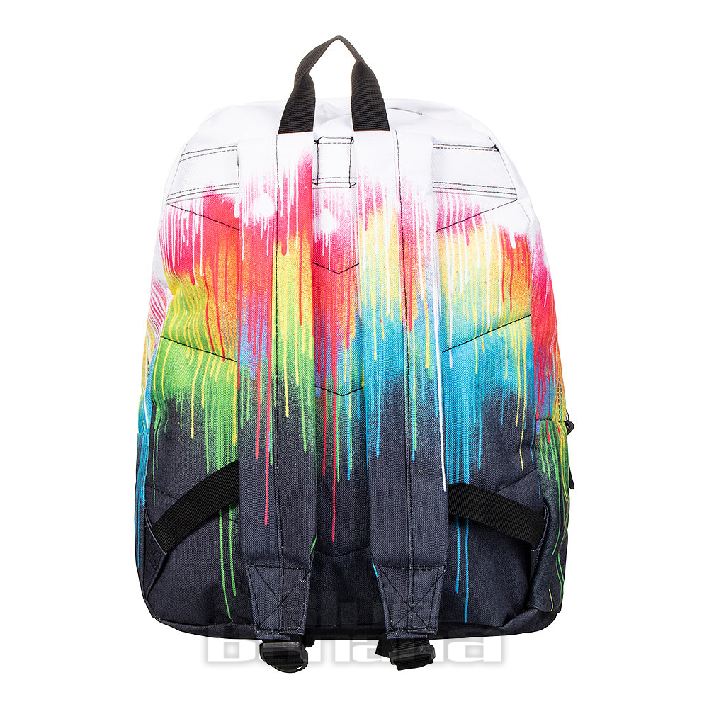 Hype Multi Drips Backpack | School Bags & Rucksacks