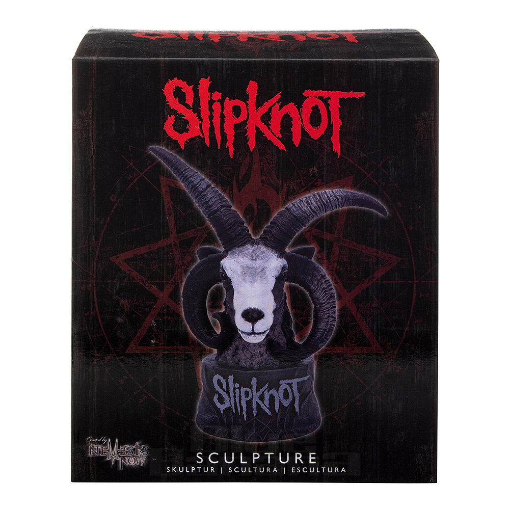 Nemesis Now Slipknot Goat Figurine, Official Licensed Band Ornament