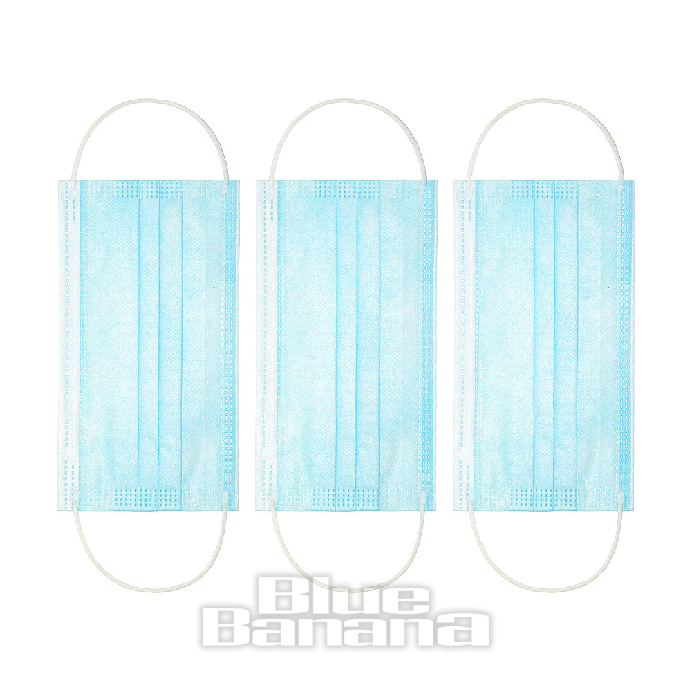 3-Ply Disposable Face Mask, Respiratory Filter Mask
