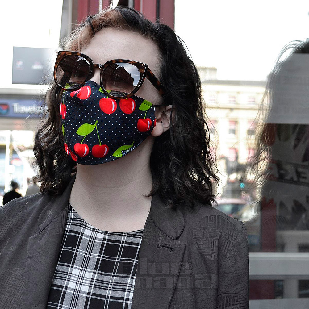 Rockabella Cherry Face Mask | Reusable Face Covering