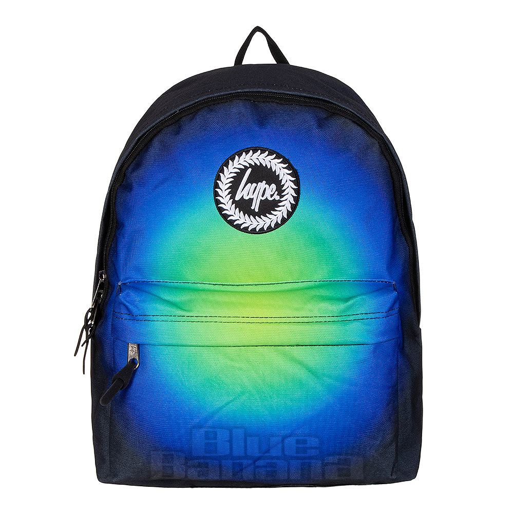 Hype Lime Fade Backpack | School Bag & Rucksack