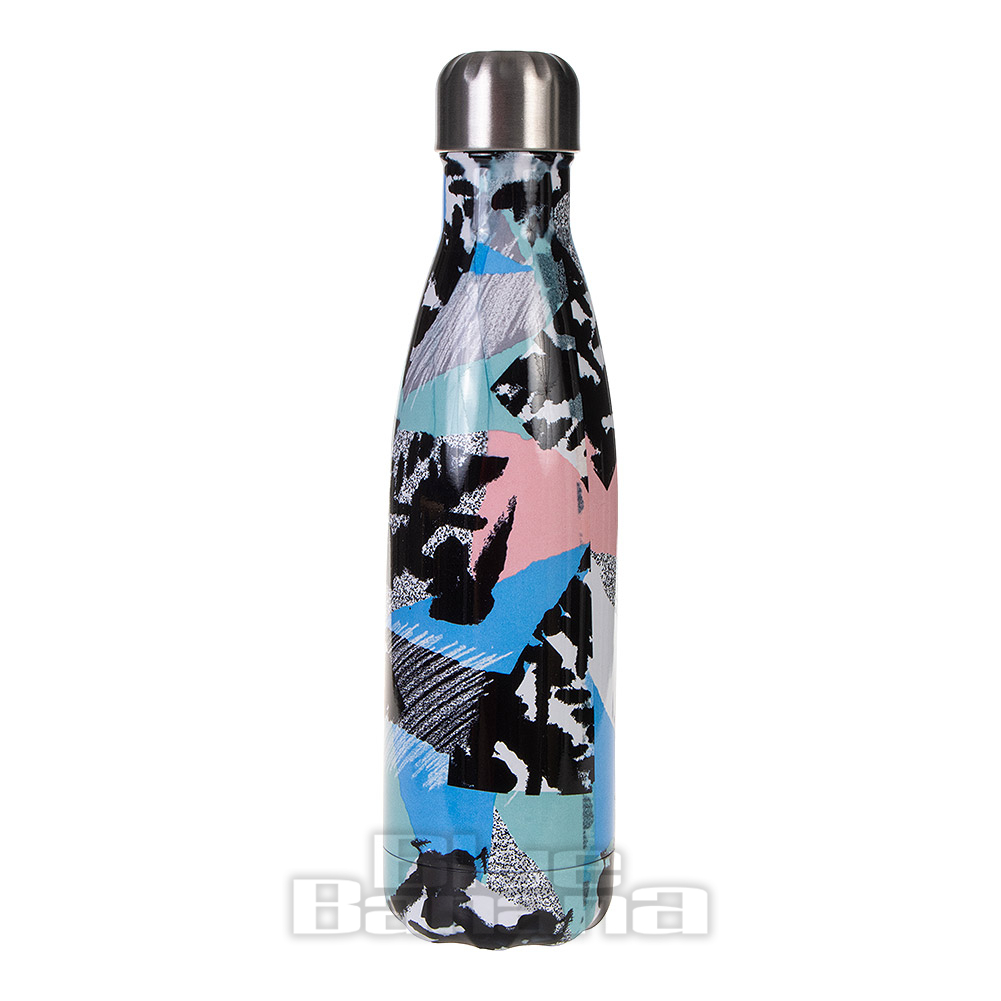 Hype Pastel Abstract Water Bottle | Insulated Stainless Steel Water Bottle