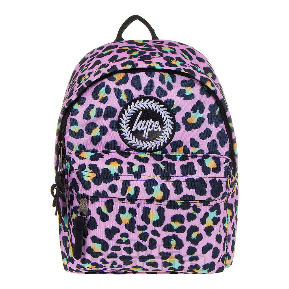 Hype Disco Leopard Mini Backpack | School Rucksack & Bag