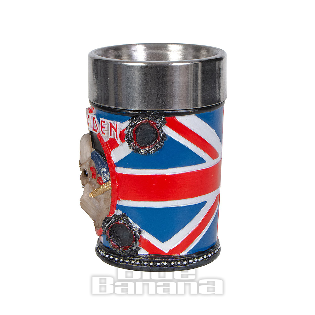 Official Iron Maiden Eddit Trooper Shot Glass | Band Merch Gift