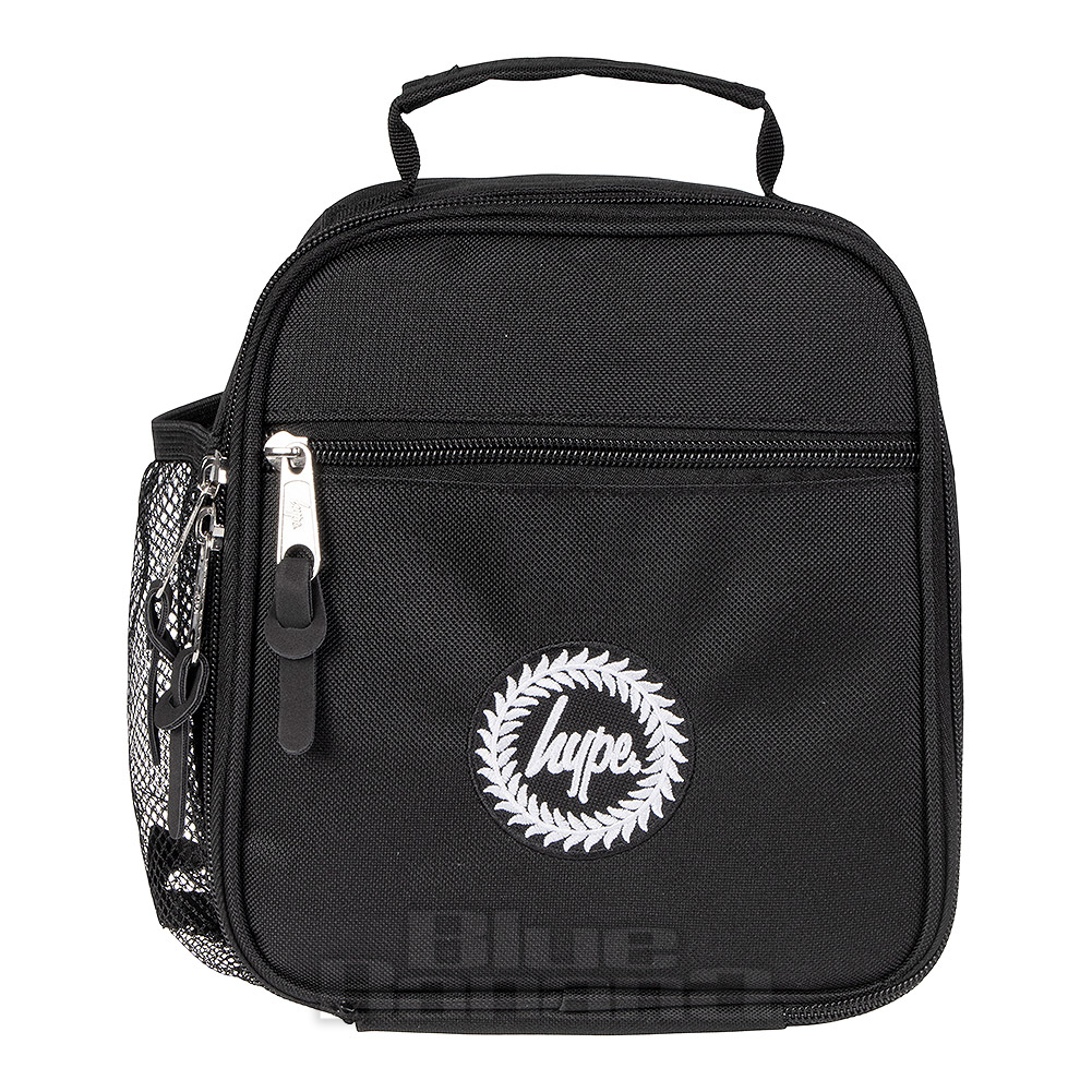 Hype Black Lunch Box | Kids School Lunch Bag