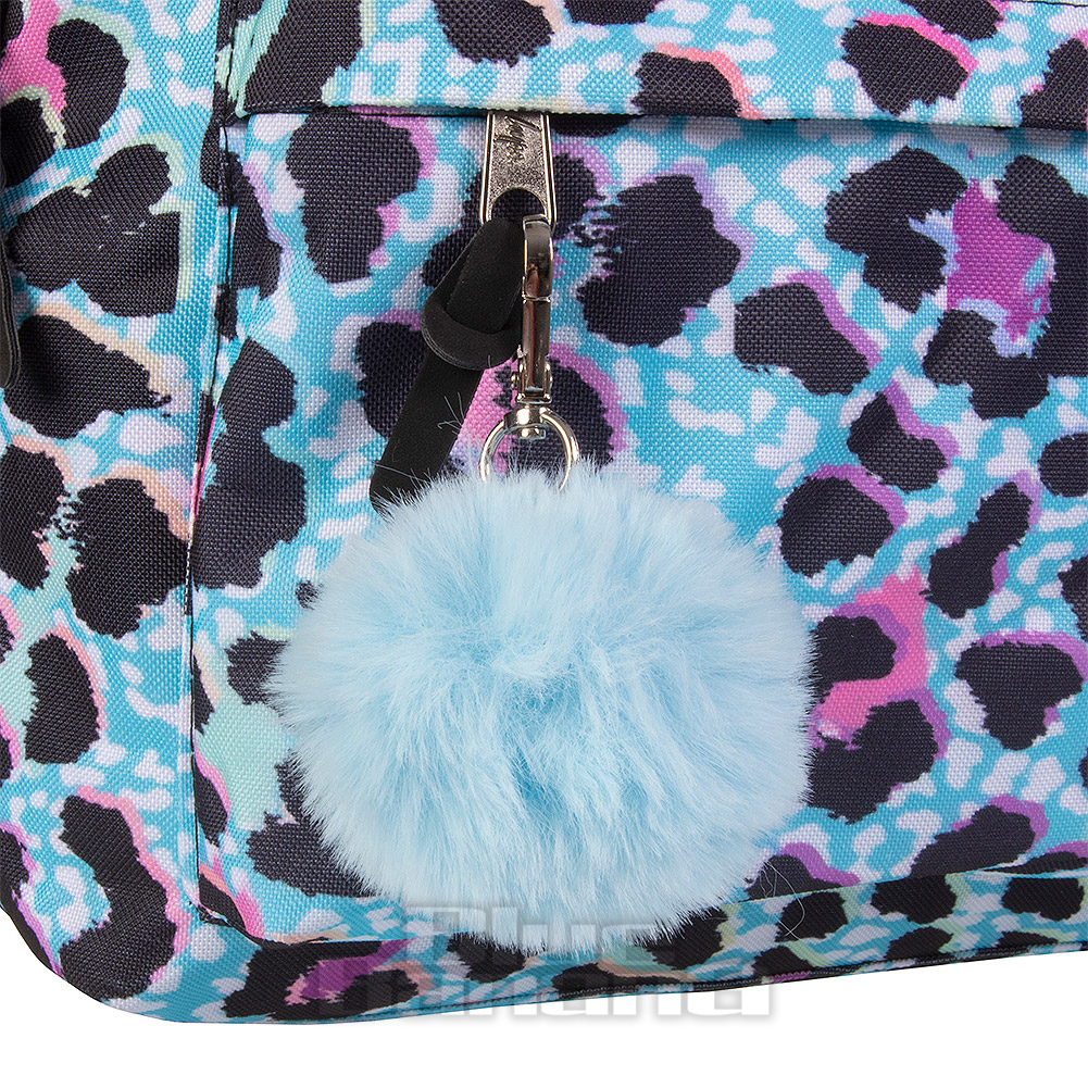 Hype Ice Leopard Blue Backpack | School Rucksack & Bag