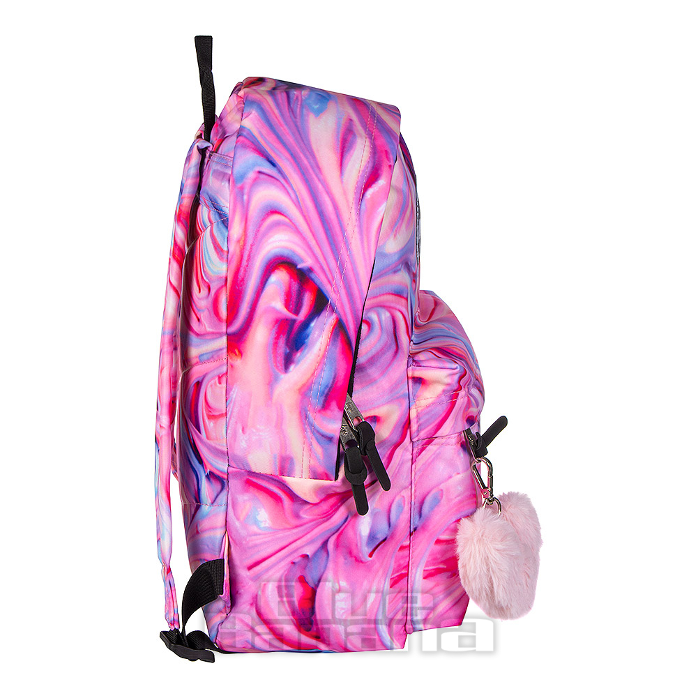 Hype Pink Ice Cream Backpack | School Rucksack & Bag