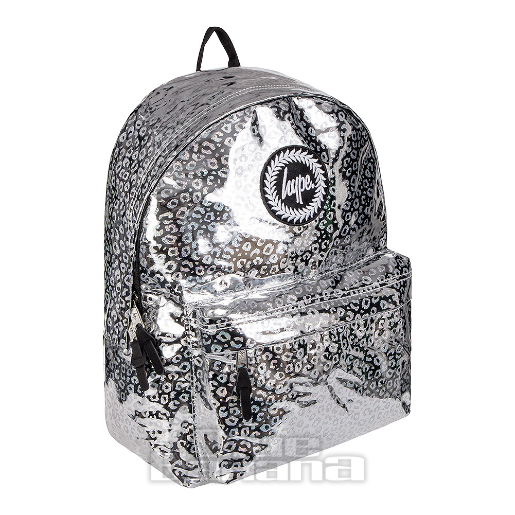 Hype Holographic Leopard Backpack | School Rucksack & Bag
