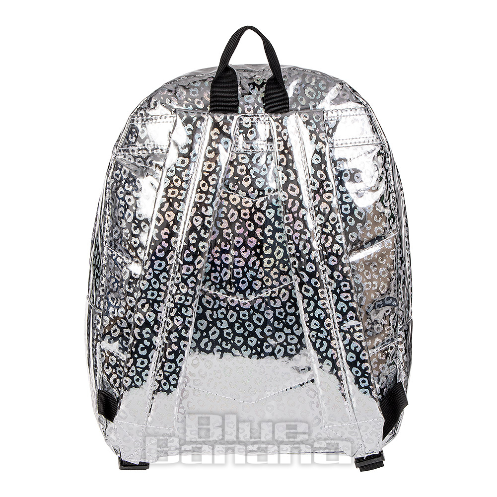 Hype Holographic Leopard Backpack | School Rucksack & Bag