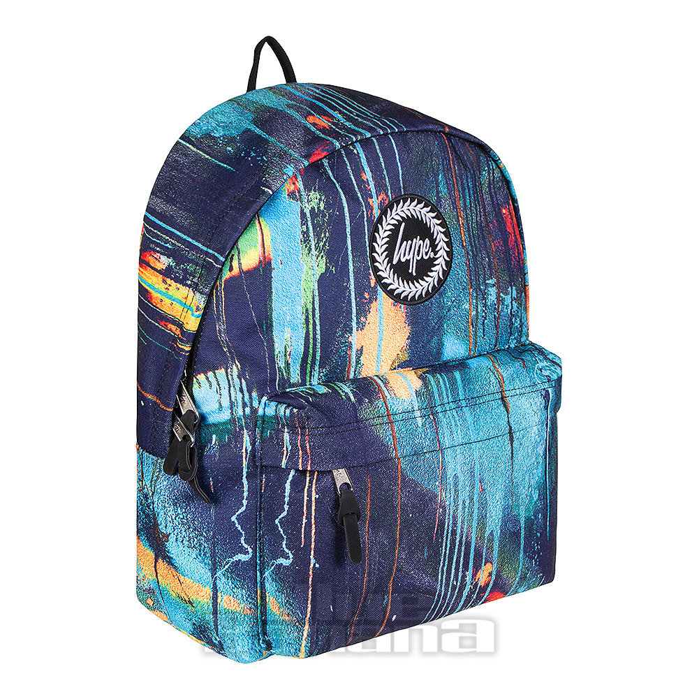 Hype Spray Drips Turquoise Backpack | School Rucksack & Bag