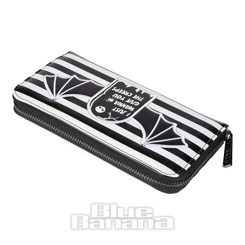 Banned Give Yoou The Creeps Wallet | Gothic Horror Purse