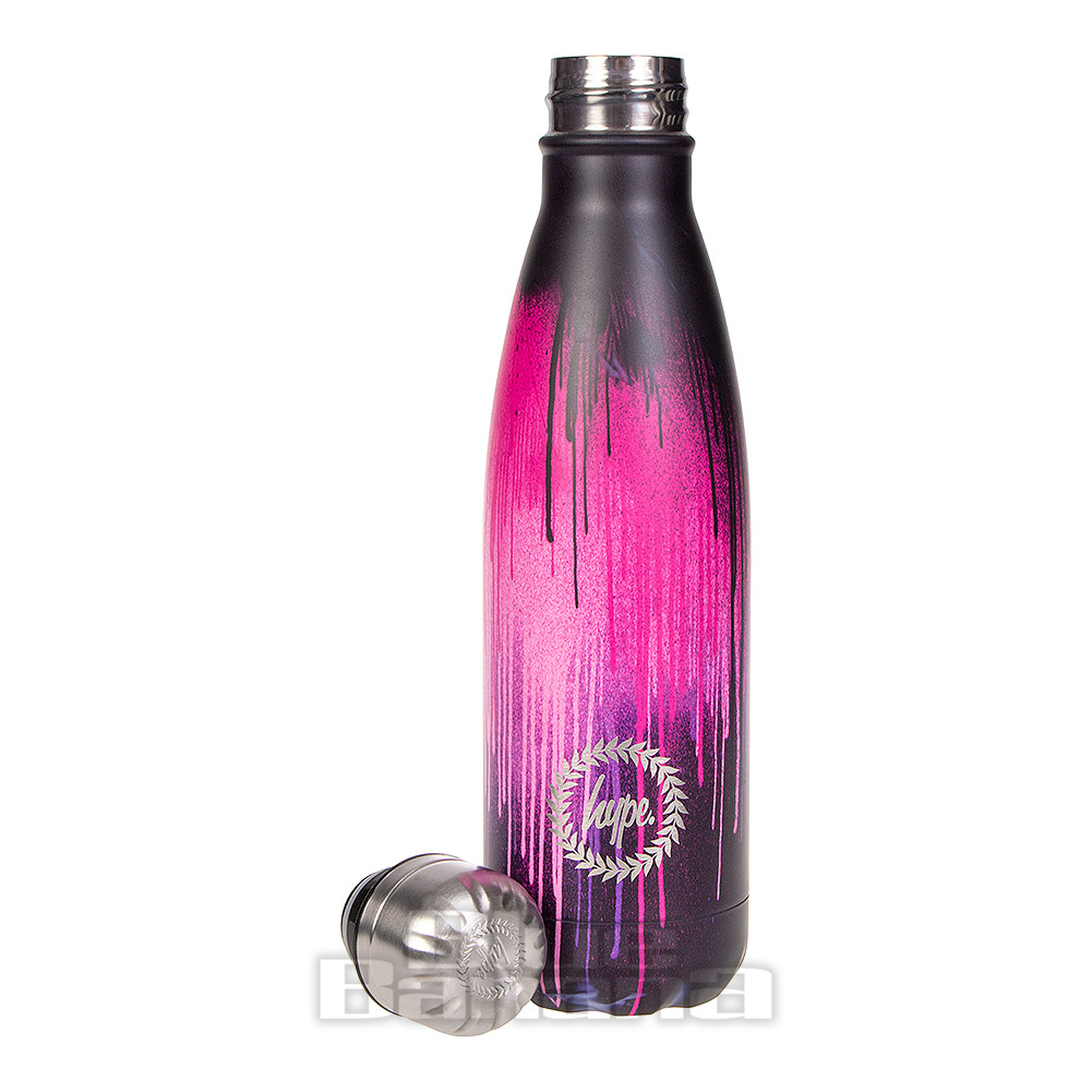 Hype Drip Purple/Pink Water Bottle | Metal Drinks Bottle