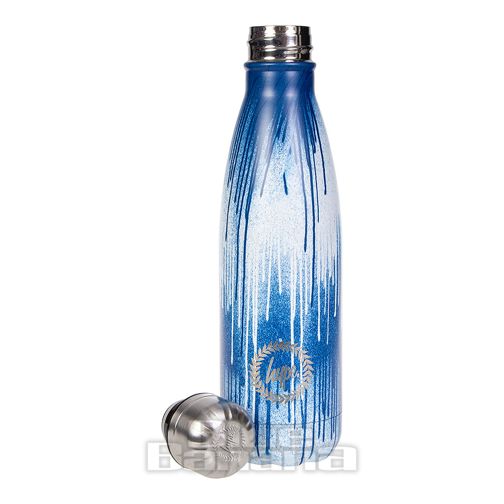 Hype Single Drip Royal Blue Water Bottle | Metal Drinks Bottle